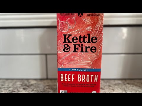 Kettle & Fire Grass Fed Low Sodium Beef Broth Review