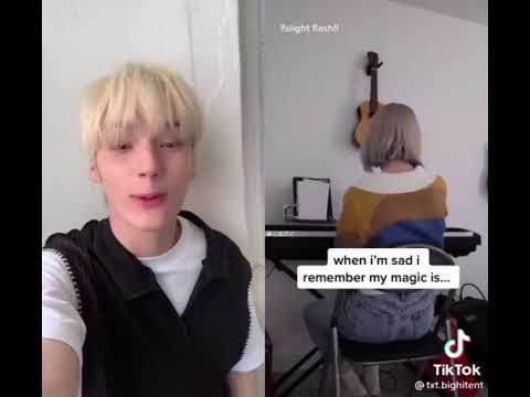 Tomorrow X Together TikTok Update - Soobin & HueningKai duet with MOA💙💙. Congratulations MOA 👏👏👏
