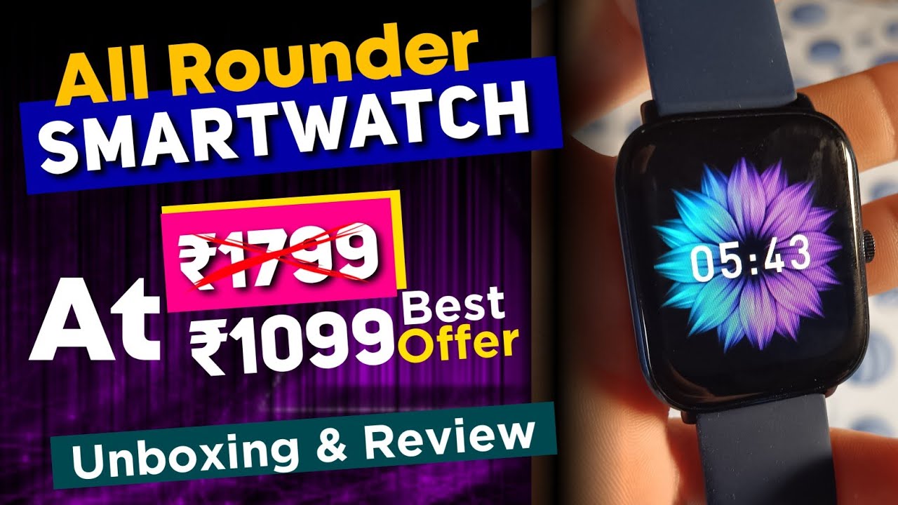 Alt og max smartwatch unboxing & review - YouTube