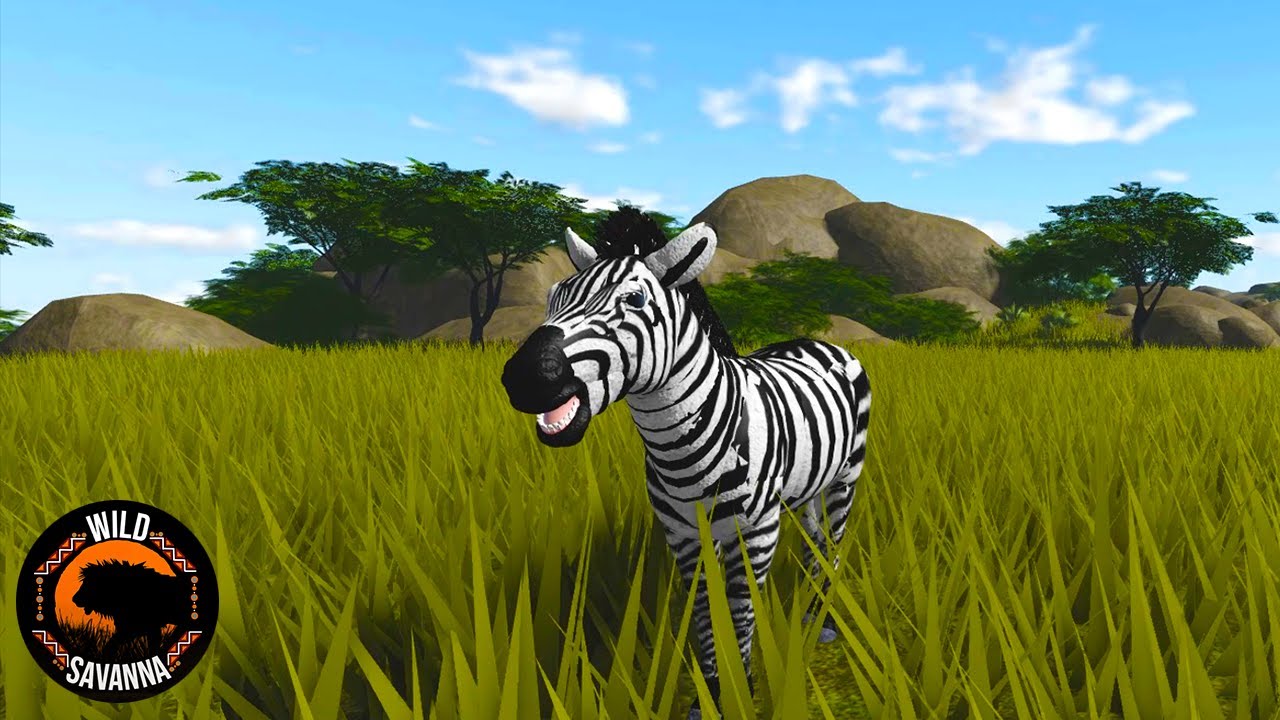 Zebra, Wildebeest & River Sound Update | ROBLOX Wild Savannah - YouTube