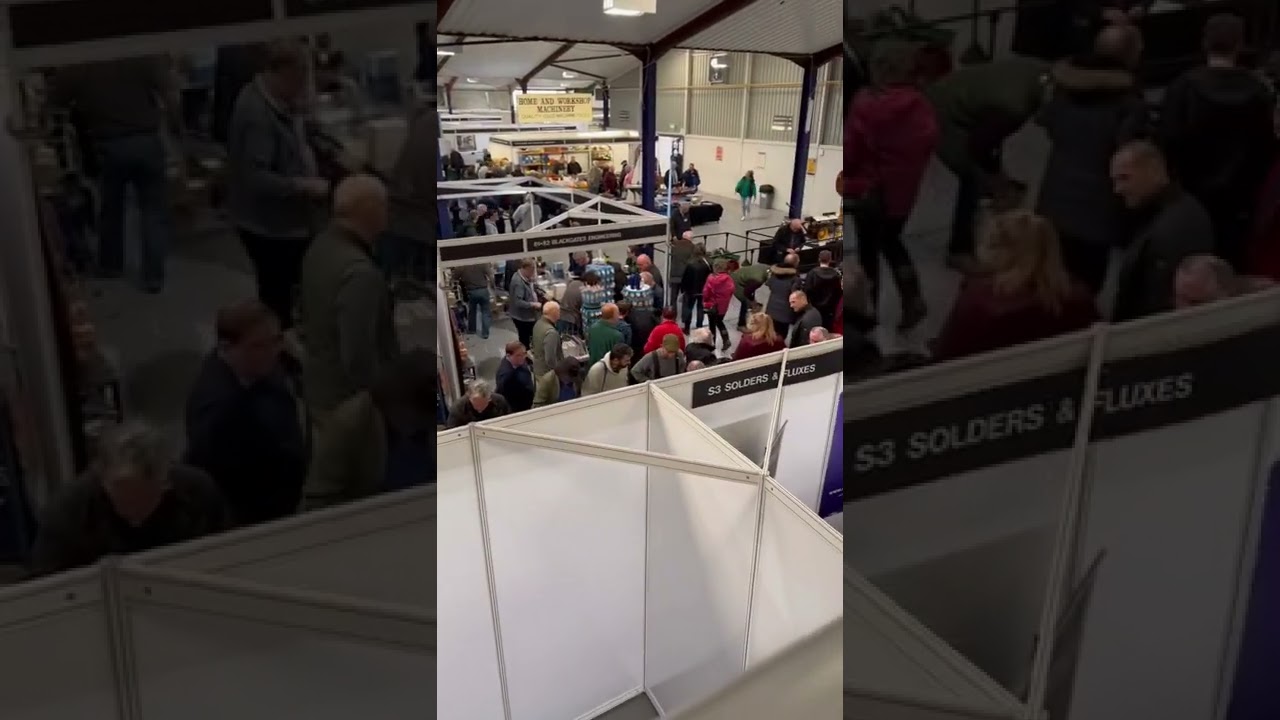 Model Engineering Exhibition 2022 at Warwick Exhibition Centre #shors ...