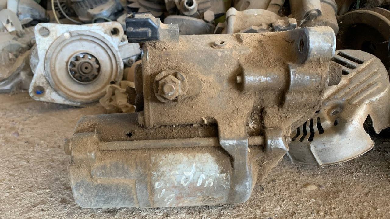 Restoration Broken Old Starter Motor | Truck Starter Engine Restoration ...