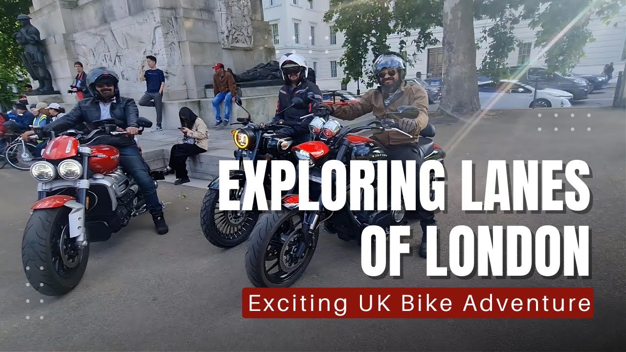 Exploring Lanes of London | An exciting UK Bike Adventure - YouTube