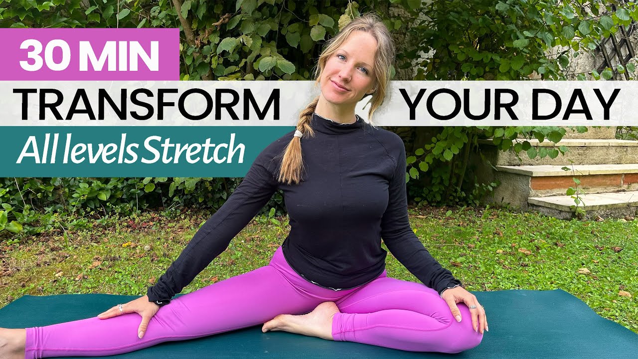 Transform Your Day: 30 min Full Body Yoga Stretch Routine (All Levels ...