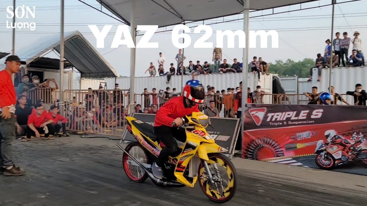YAZ 62mm quá mạnh CD DRAG CUP 2023 LẦN I - YouTube