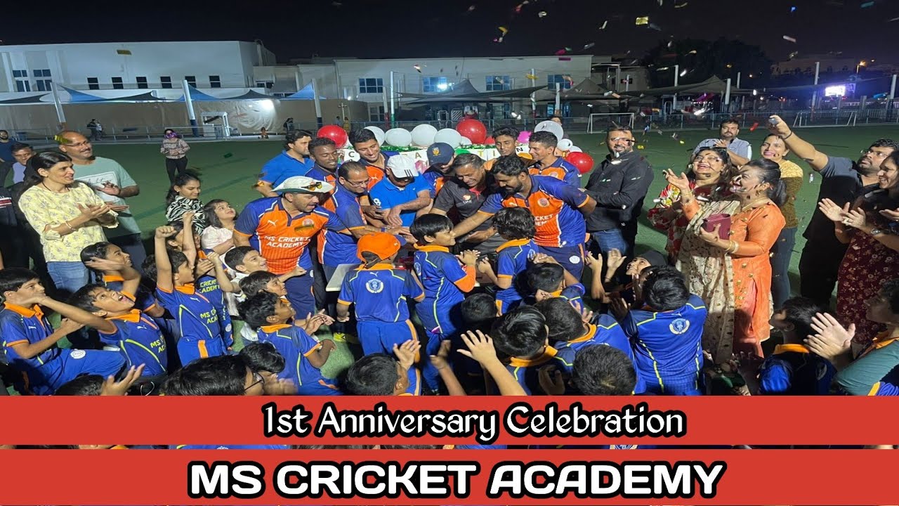 Successful 1st year for MS Cricket Academy || Lot of achievements ...