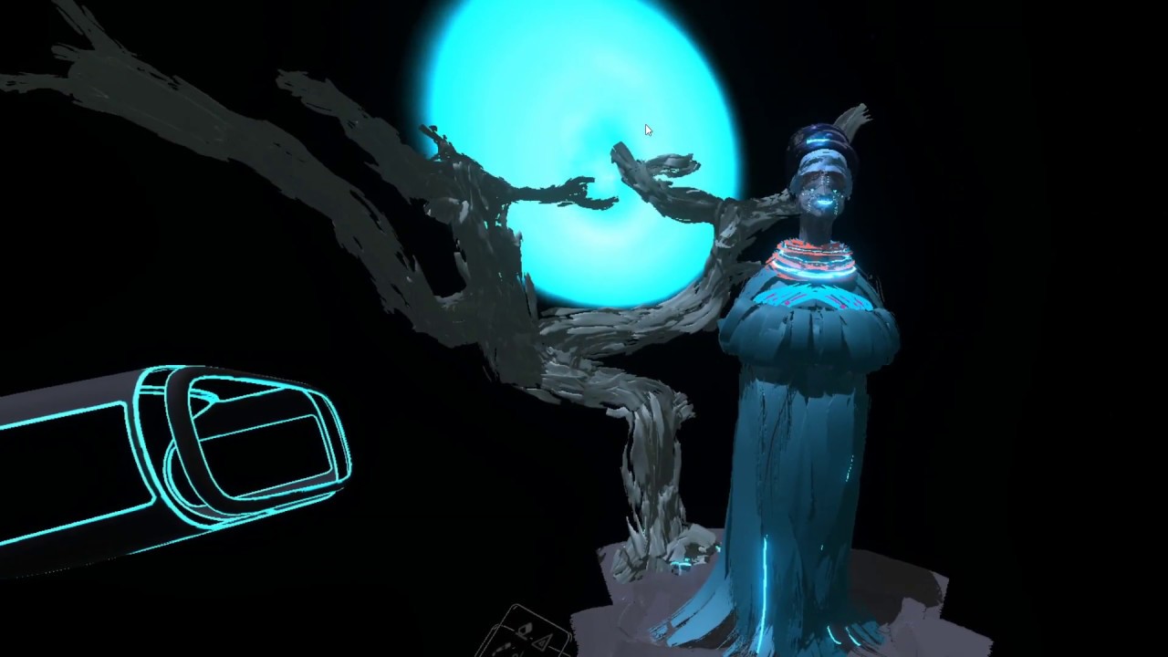 VR Nightly - Tilt Brush VR Painting Process - Mother Moon - @WillieRo ...