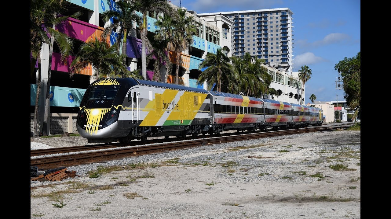 Brightline Opening Day PLUS Train Tour - YouTube