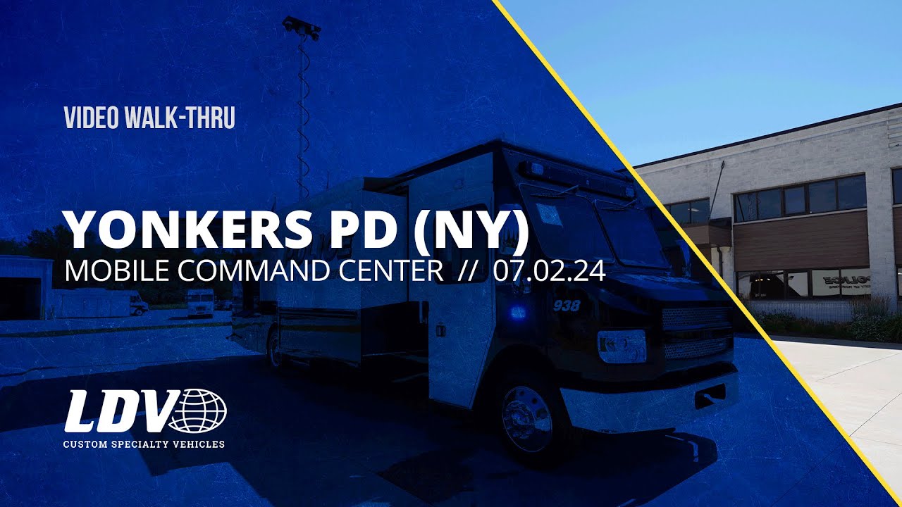 Yonkers Police Department (NY) Mobile Command Center 7-2-24 - YouTube