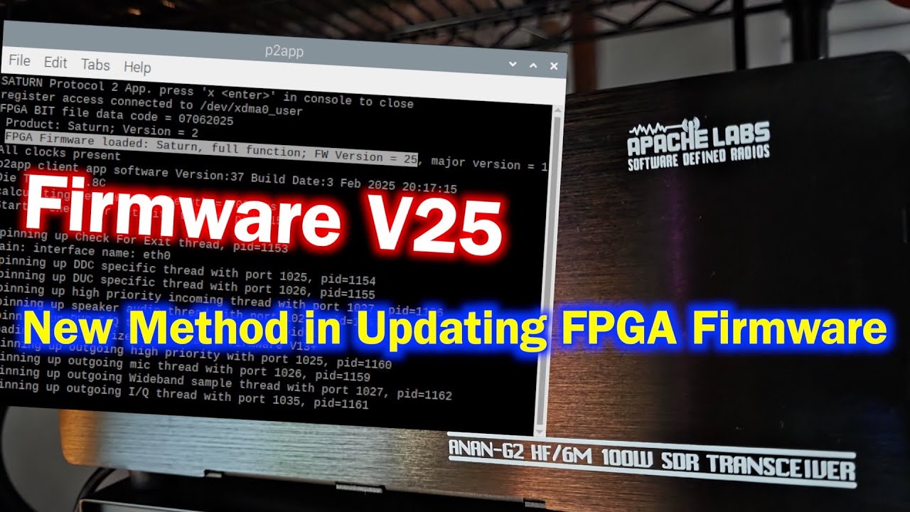 Anan G2 Firmware Update | New Method! | Apache Labs SDR - YouTube