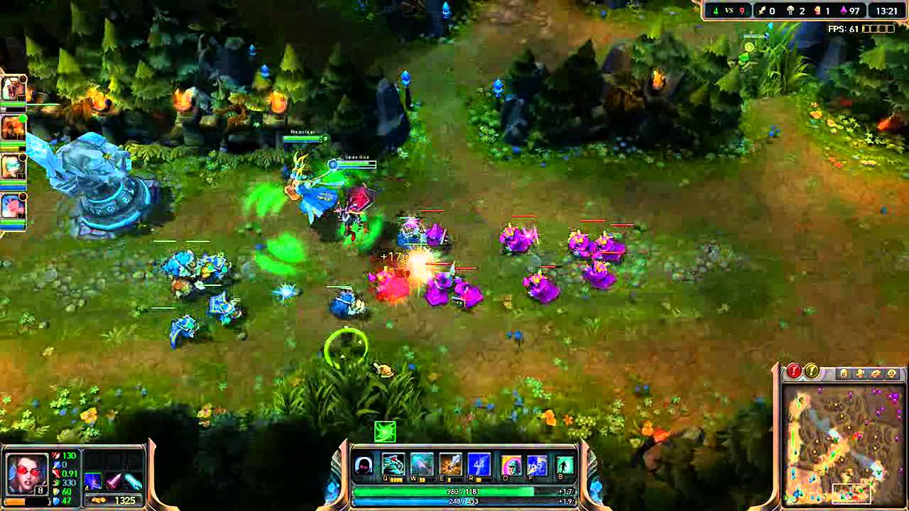 lol 압도 부캐 베인플레이 20130829 Apdo God Vayne - YouTube