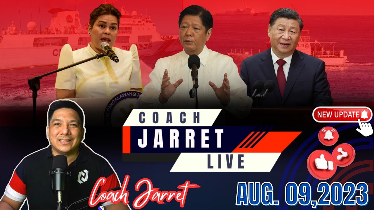 COACH JARRET LIVE (090823) | MARCOS VS XI | DUTERTE CONFI FUNDS - YouTube