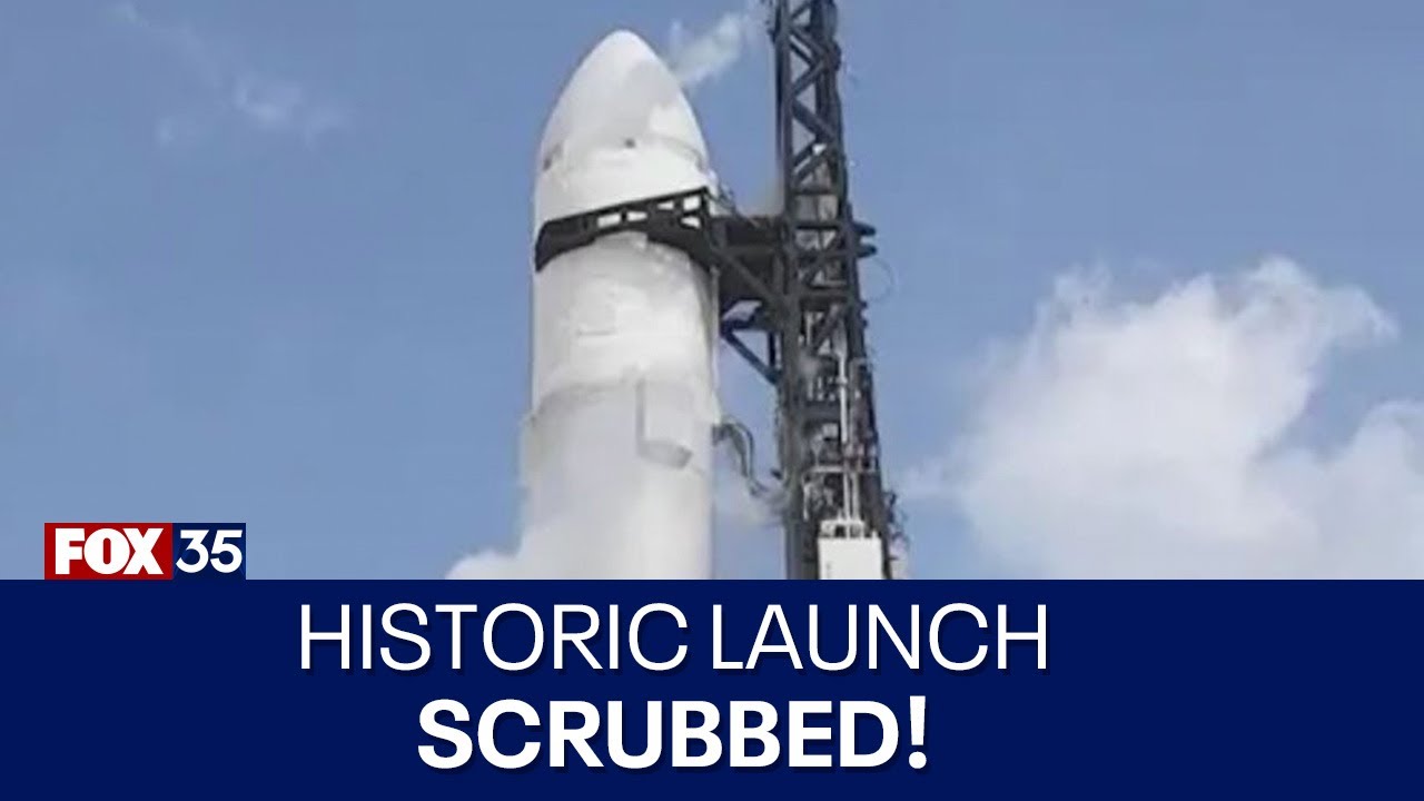 'Thanks for playing': Launch of 3D rocket in Florida scrubbed - YouTube