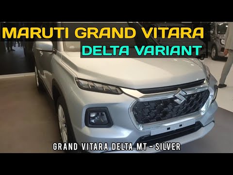 MARUTI SUZUKI GRAND VITARA BASE DELTA VARIANT 💥 DETAILED WALKAROUND # ...