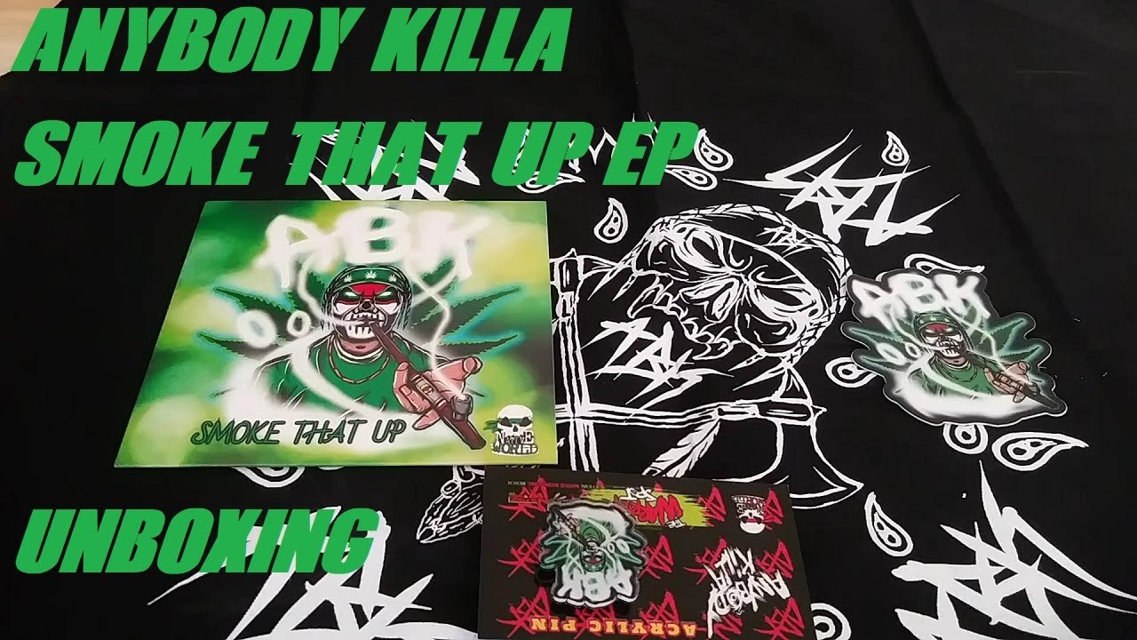 Anybody Killa (ABK) Smoke That Up (EP) Unboxing - YouTube