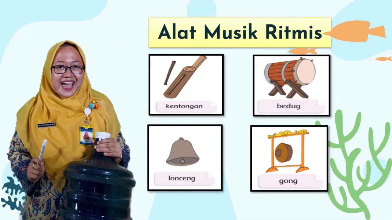 Bahan Belajar Daring (BBD) Kelas 1 SBDP " Alat Musik Ritmis" - YouTube