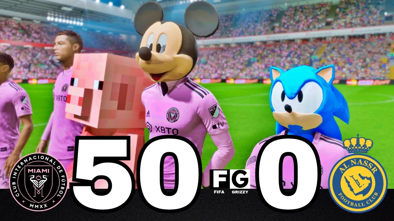 FIFA 24 | SONIC, MICKEY, RONALDO, MINECRAFT, ALL STARS | MIAMI INTER 50 ...