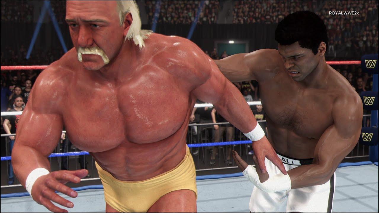 Muhammad Ali vs. Hulk Hogan - WWE 2K24 - Boxing Kings 🥊 - YouTube