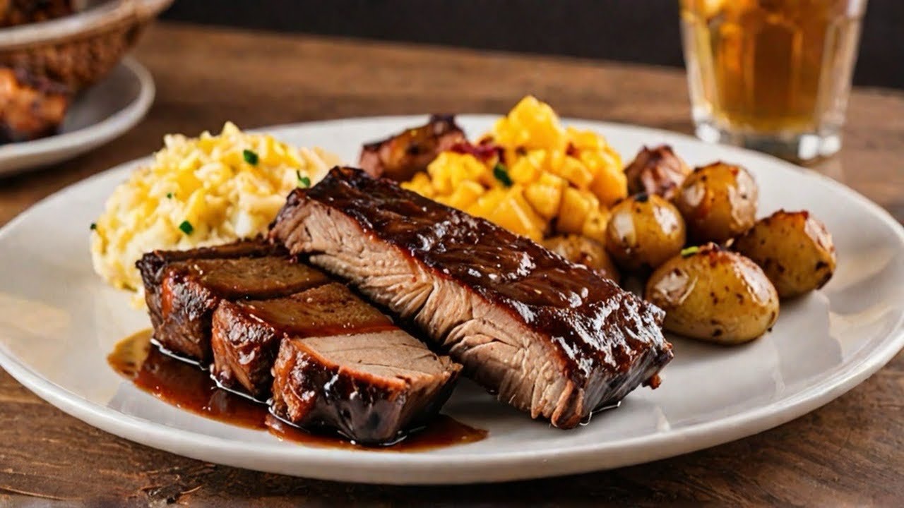 Ribs and Stuffed Potato COMBO You Won't Forget? - YouTube