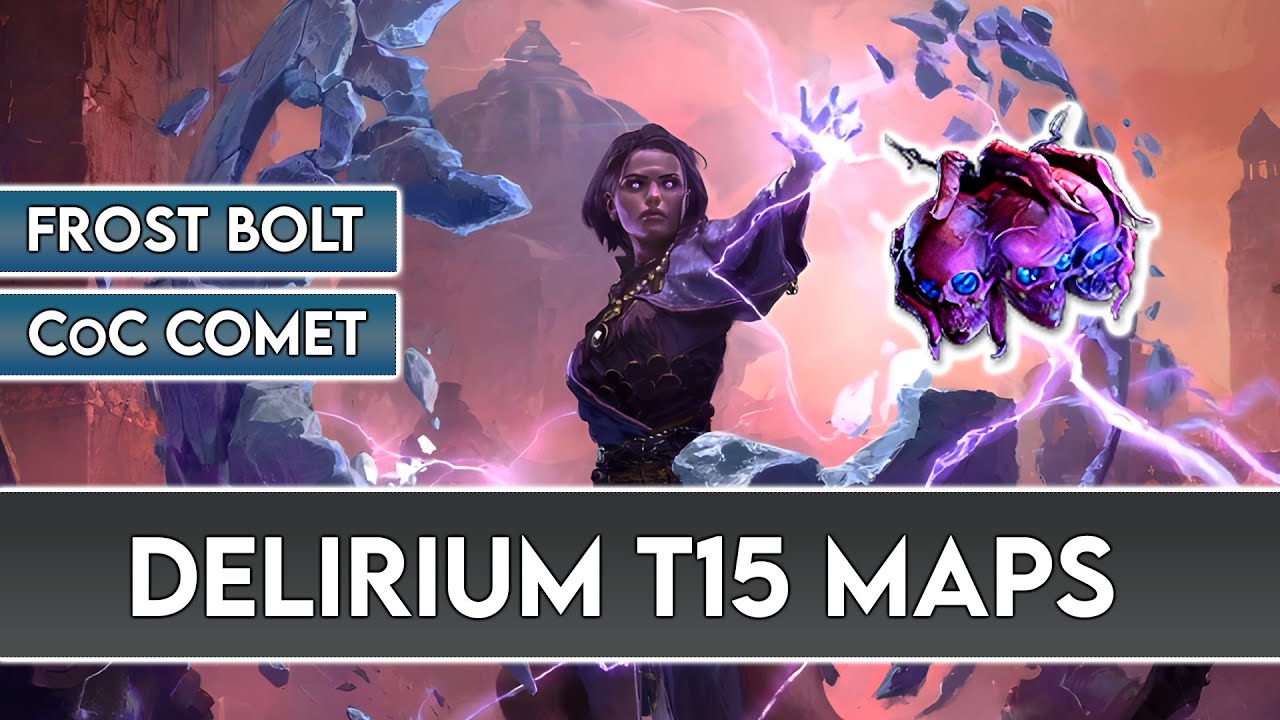PoE 2 | Stormweaver FB +CoC Comet | T15 Delirium maps | Dawn of the ...