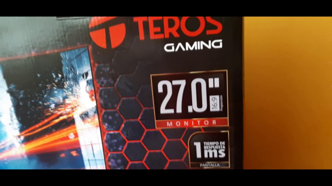 Retro Gamers - Monitor Teros 27 Pulgadas 144hz 1ms Perú - YouTube