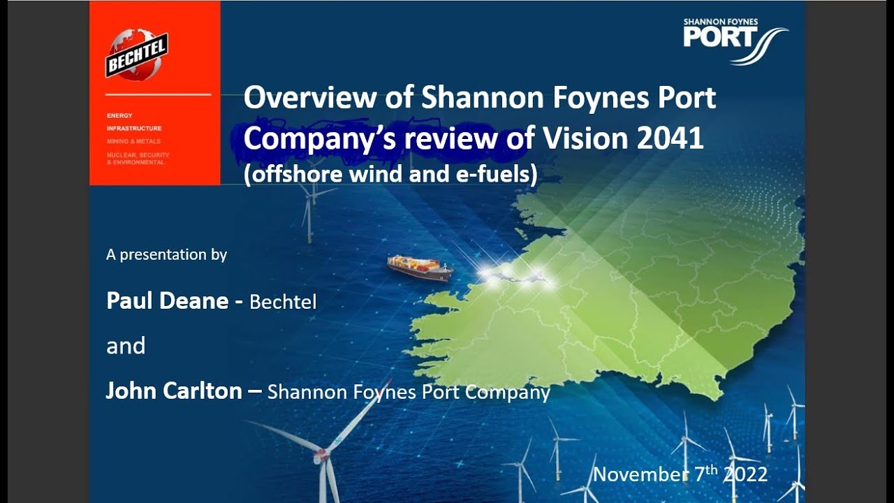 Overview of Shannon Foynes Port Company's review of Vision 2041 ...