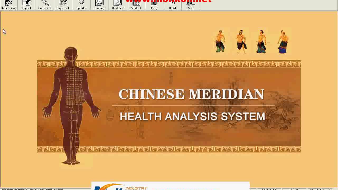 How to use maikong chinese meridian health analysis system - YouTube