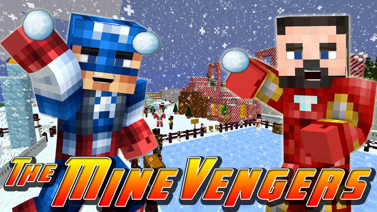 Minecraft MineVengers - CHRISTMAS AT THE MINEVENGERS HQ!! - YouTube