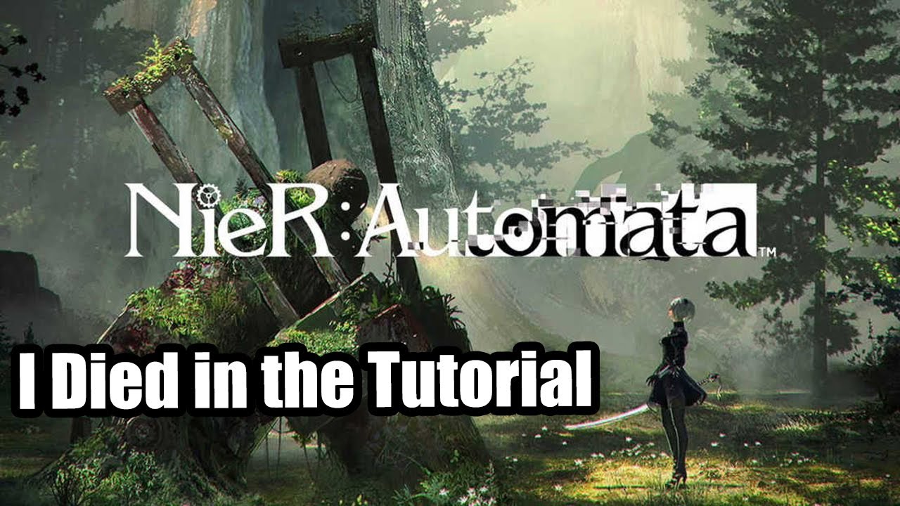 NieR Automata (Part 1)- I died in the tutorial - YouTube
