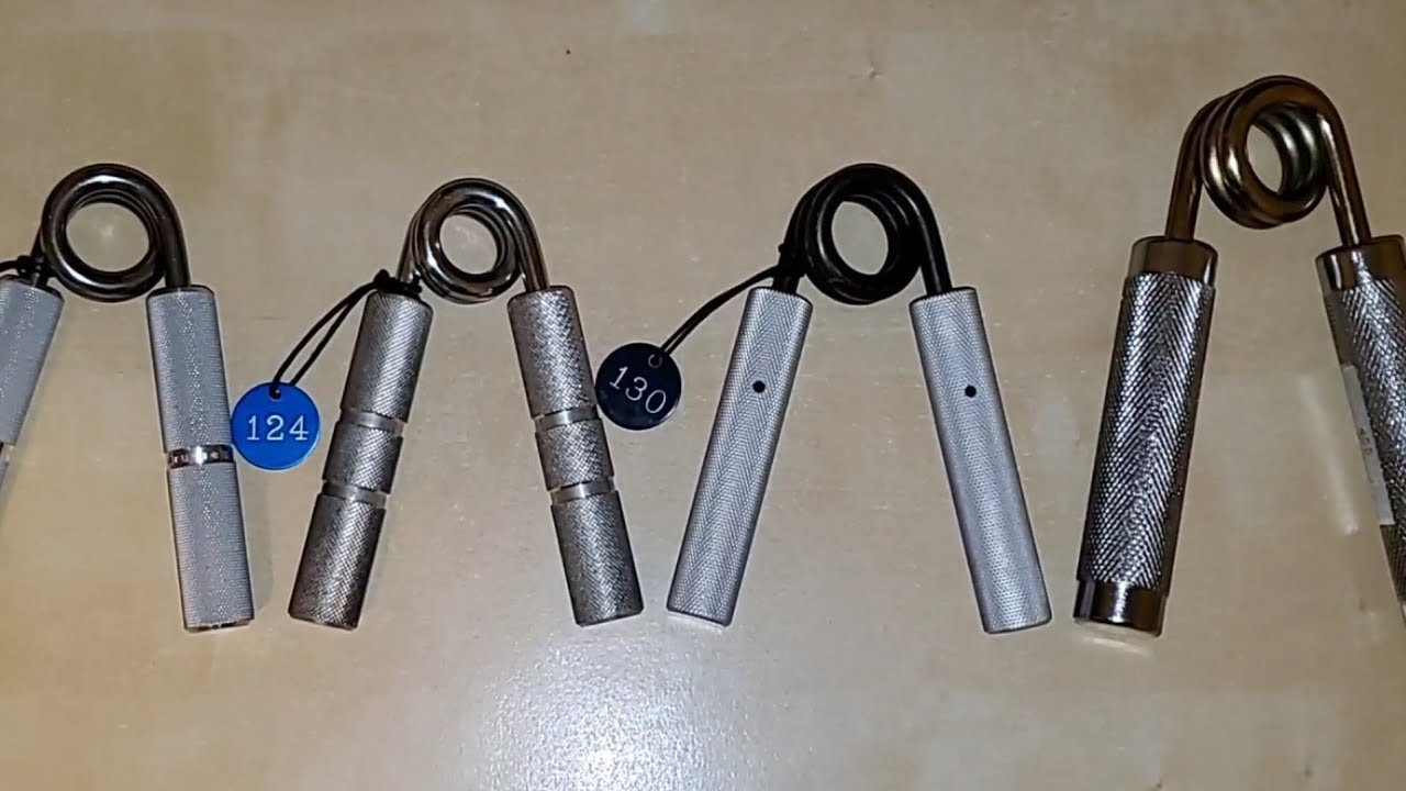 Intermediate level grippers runner-up - YouTube