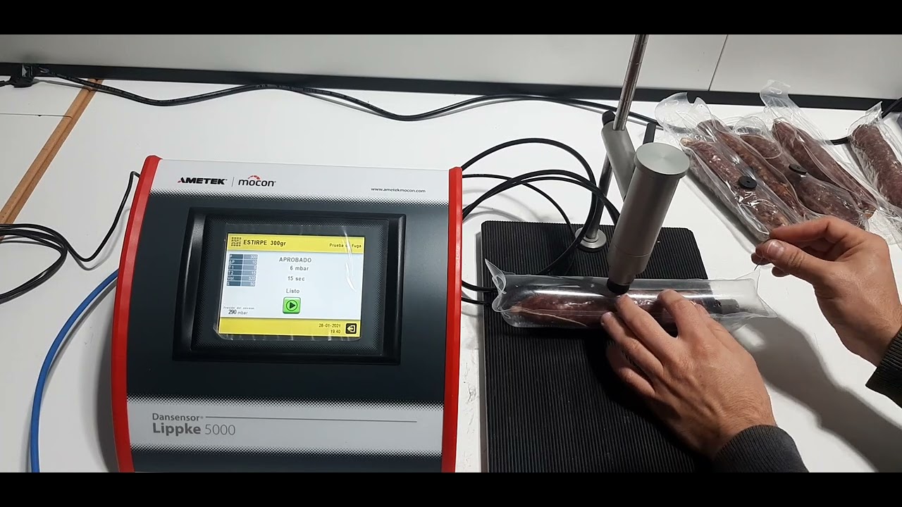 Lippke 5000 test de fugas salchichon - YouTube