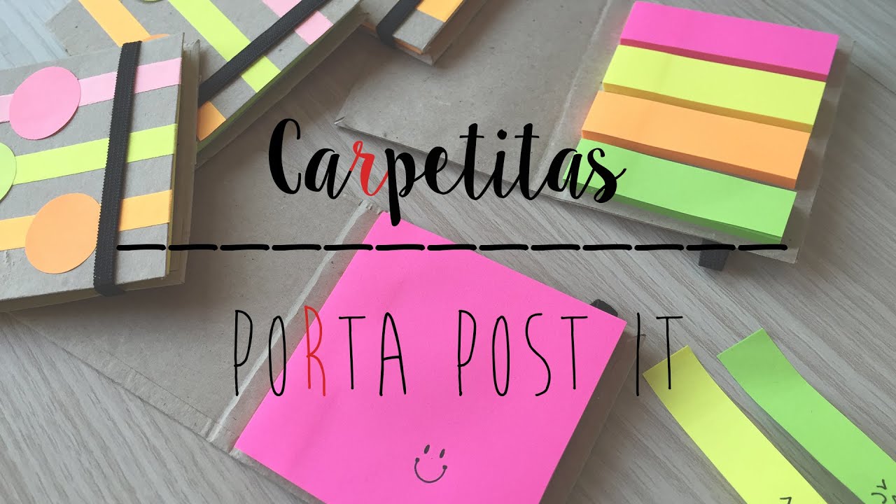📁 Ideas de CARPETA para Guardat tus POST IT [Tres Tulipanes Rojos ...