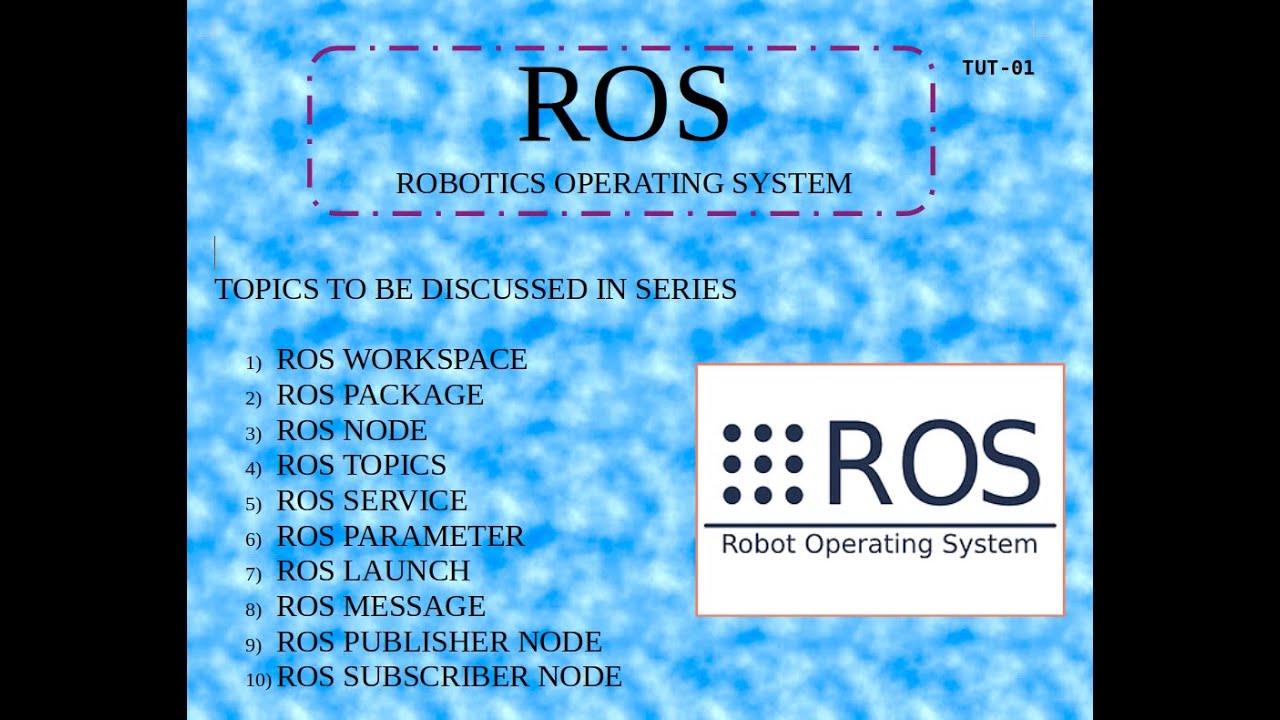 ROBOT OPERATING SYSTEM TUTORIAL| ROS | BASICS| ROS VERSION | EASY ...