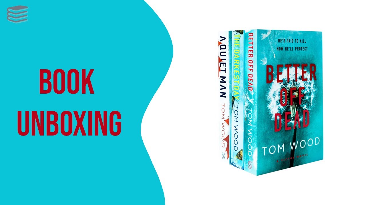 Tom Wood A Victor Novel 3 Books Collection Set - Book Unboxing - YouTube