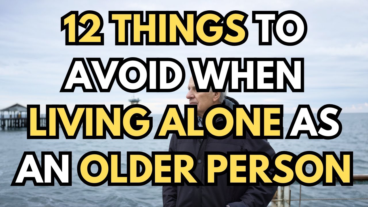 12 Things Older Adults Should Avoid When Living Alone | Wisdom from ...