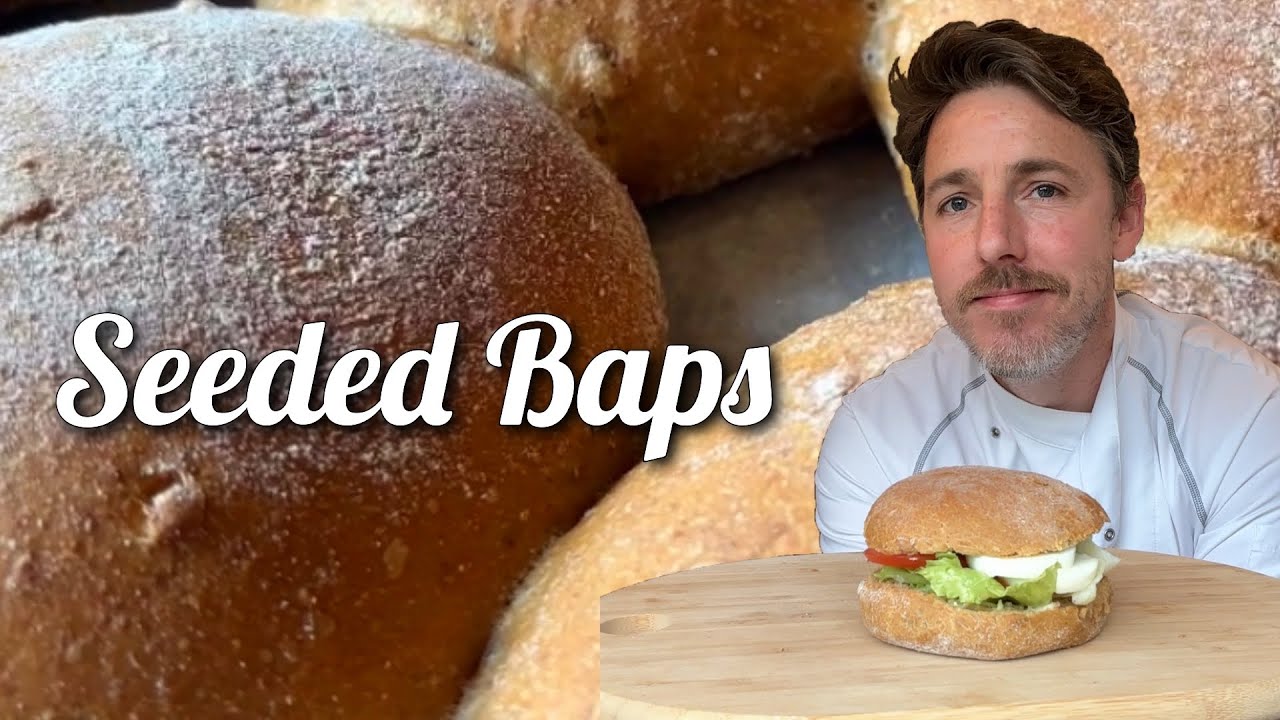 Seeded Baps - YouTube