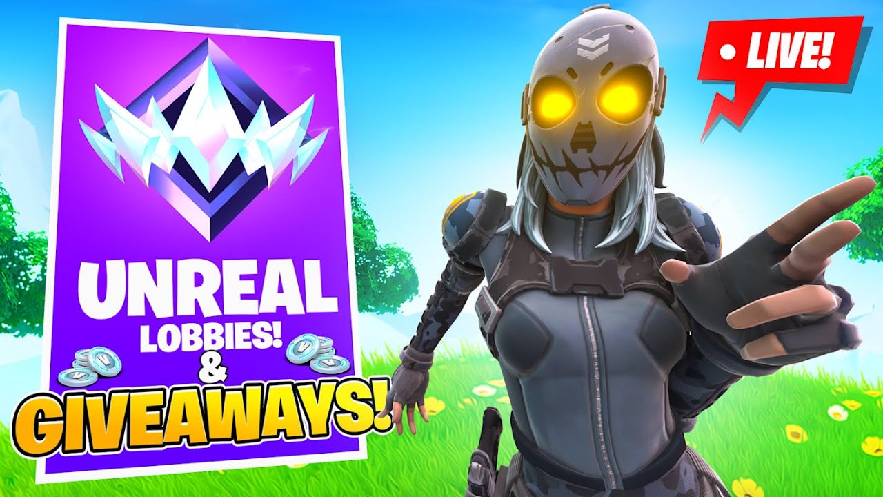 🔴LIVE - GETTING #1 UNREAL RANKED! | PLAYING WITH VIEWERS - YouTube