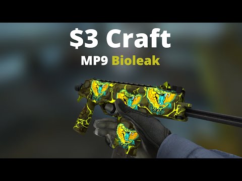 TOXIC GREEN Craft!! $3 MP9 Bioleak