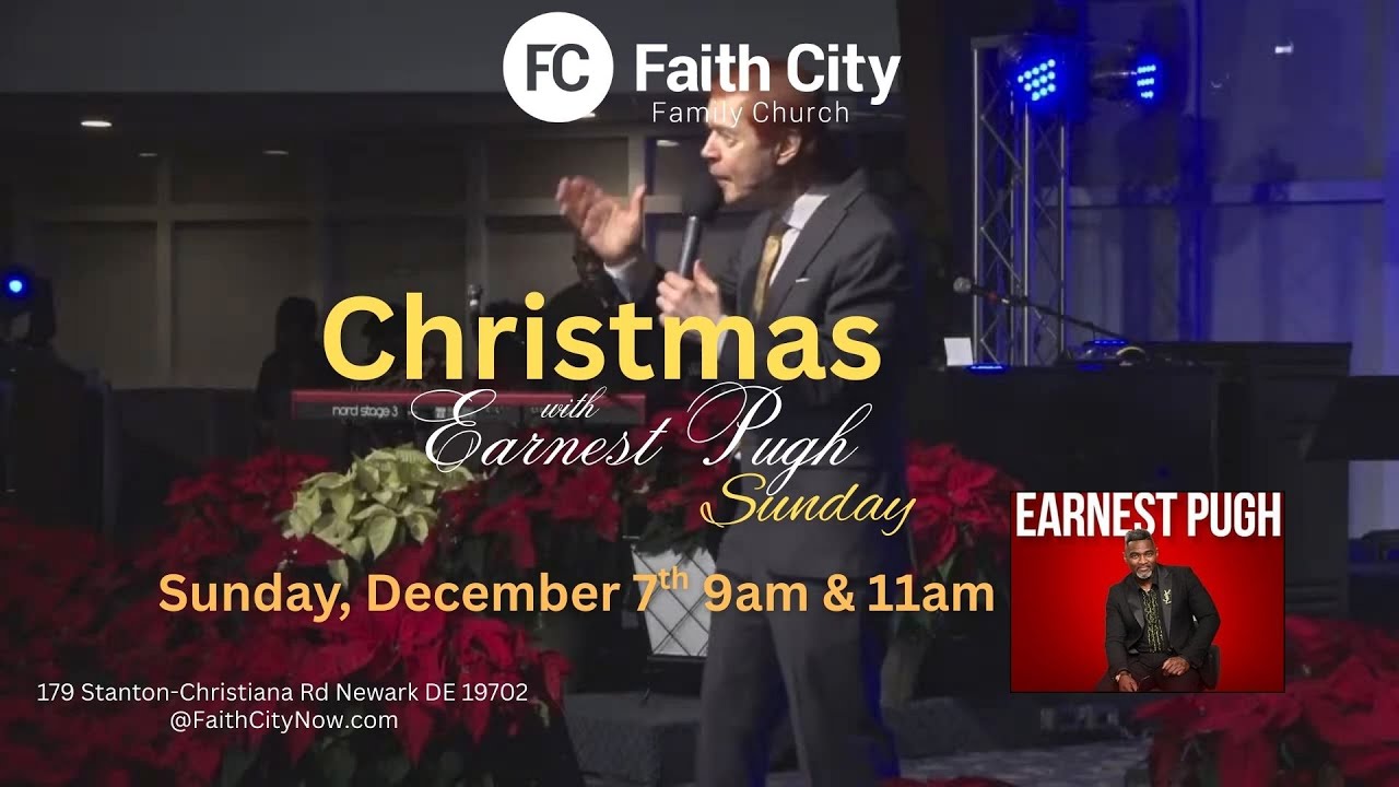 Faith City Family Church Christmas with Earnest Pugh - YouTube