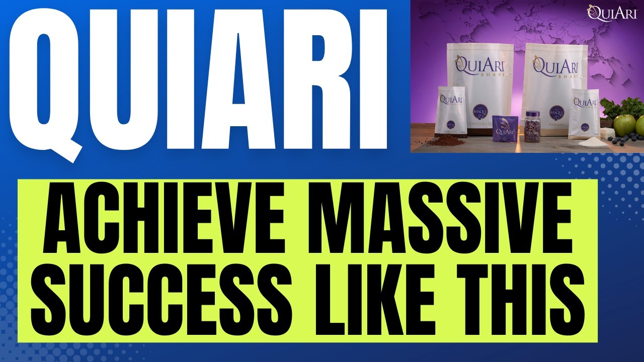 QuiAri Training: How To Become Massively Successful In QuiAri - YouTube
