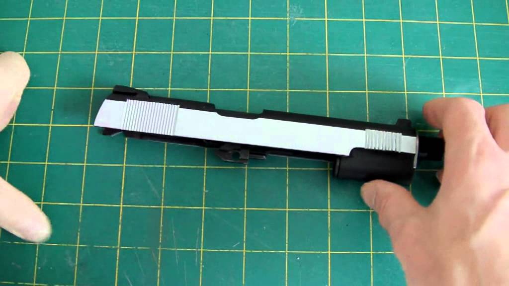 LaZouche Custom airsoft MGS 'Snakes' custom 1911 build Pt 5 - YouTube