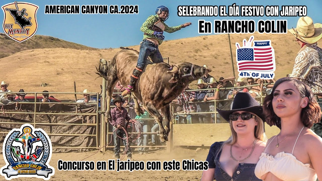 CELEBRANDO EL 4Th DE JULIO CON GRAN JARIPEO CON LOS TOROS DE RANCHO ...
