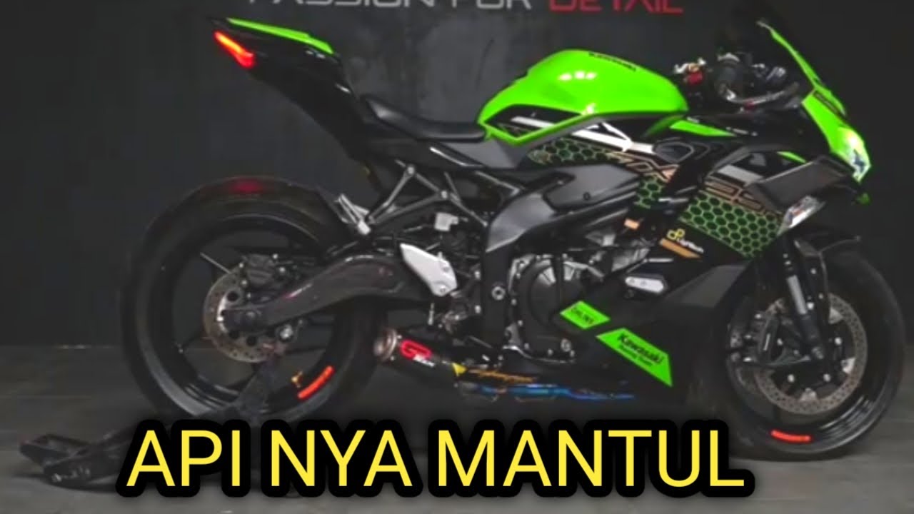 KNALPOT GP TECH ZEUS SHORT + HEADER KIT BLUE REVS FULLSYSTEM ( ZX25R ...