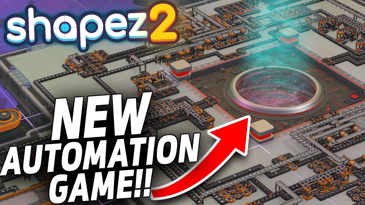 This Shape Automation Game Is The Best MEGA Factory Builder Of 2024 ...