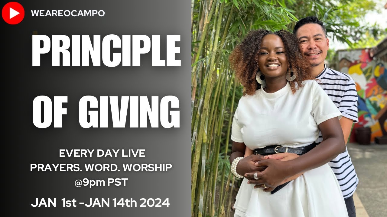Day 11 January Consecration| Principles of Giving to the Lord - YouTube