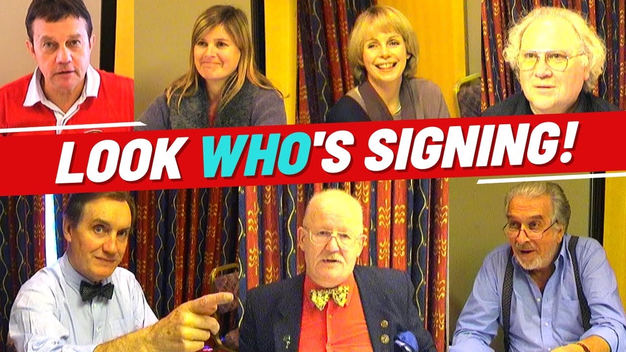 Classic Doctor Who Stars Meet Fans at UK Convention (1999) - YouTube