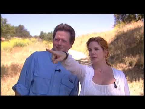 Melissa and Dean remembering the little house site