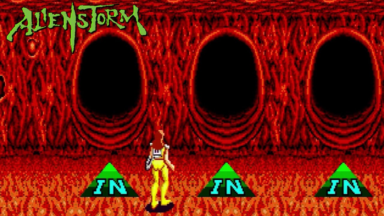 ALIENSTORM - Boss Fight 4 - MEGA DRIVE/GENESIS - YouTube