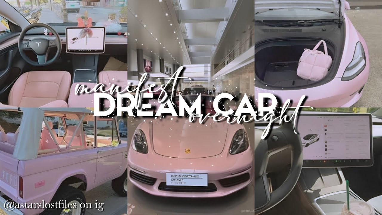 ੈ dream car overnight.ೃ࿐ subliminal // manifest idea desired car ...