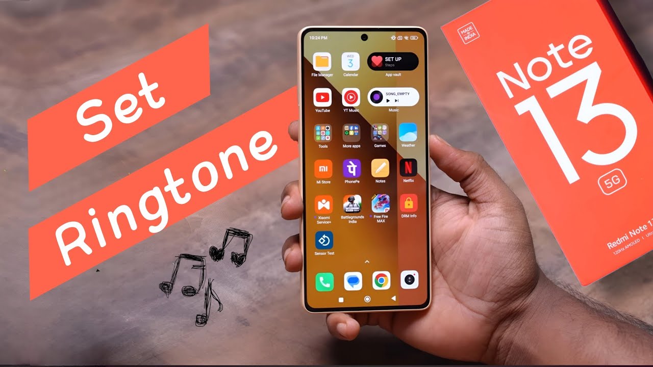 How to Set Redmi Note 13 Ringtone | Set Music Ringtone on Redmi Note 13 ...